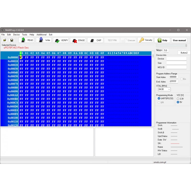 JG0051 NEC V850 70F342x Secured - SMOK